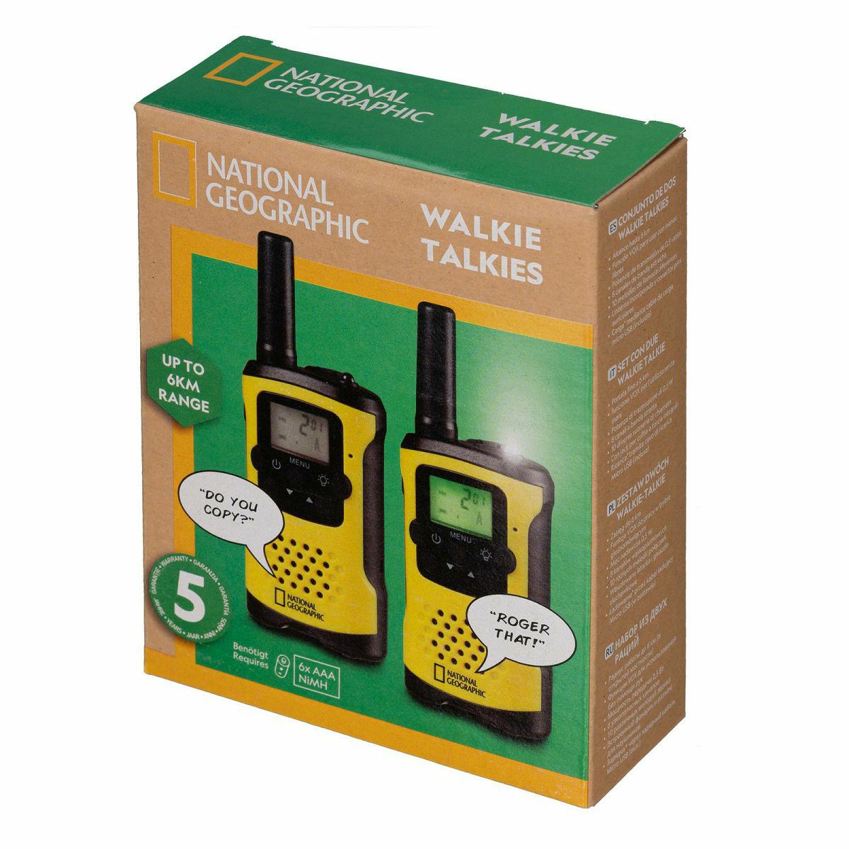 National Geographic PMR Walkie Talkie