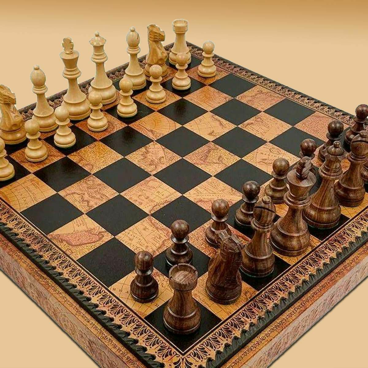 Šah Set G250-78&222MAP 48 x 48 cm